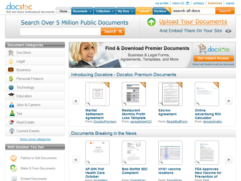 4 online document hosting services