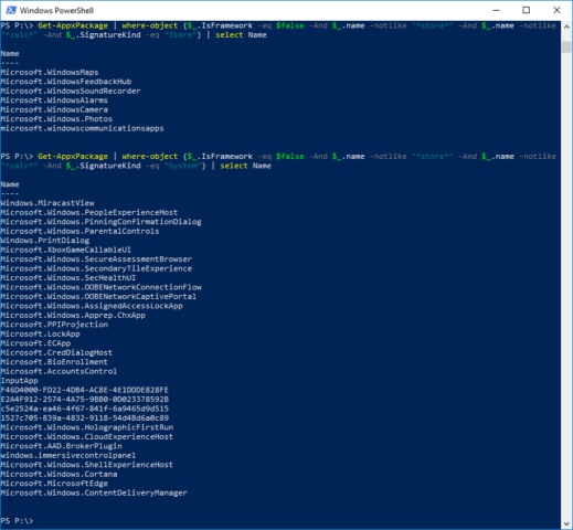 Removing useless Windows 10 preinstalled apps « Frederick's Timelog